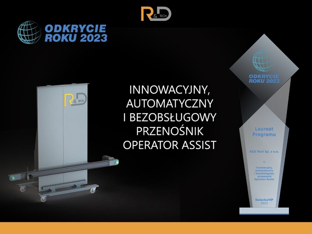 Forum Branżowe | R&D TECH: Laureat programu „Odkrycie Roku 2023” portal branży stolarki
