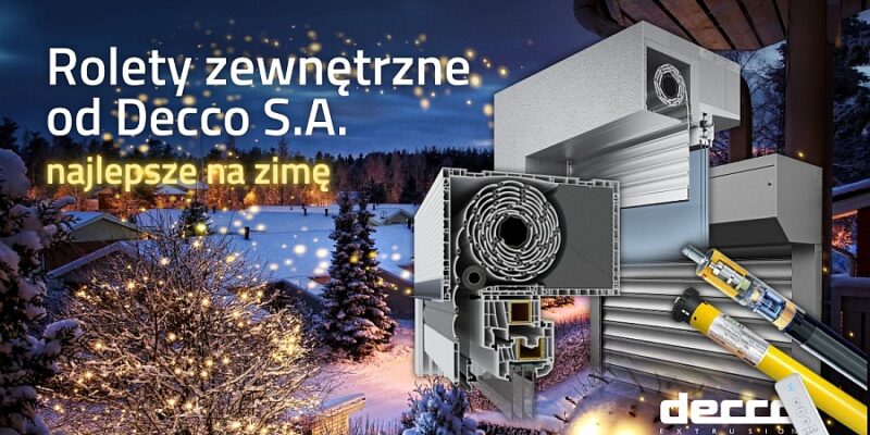 Forum Branżowe | DECCO: Najlepsze na zimę rolety zewnętrzne portal ...