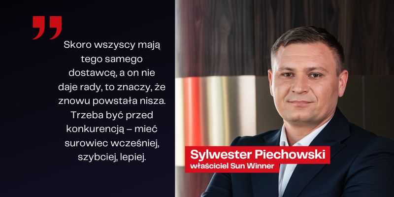 Forum Branżowe | Sylwester Piechowski, Sun Winner: "Warto szukać niszy ...